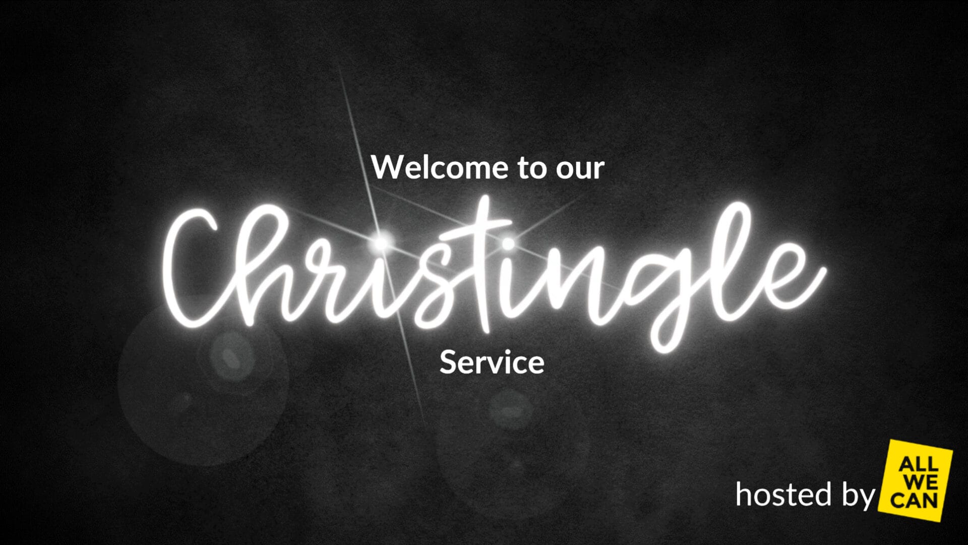 Christingle Resources – All We Can